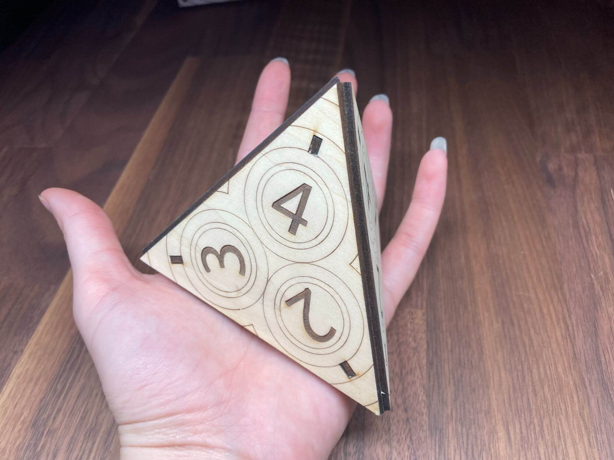 100mm Polyhedral Dice Shapes, Radial Corner Clips, Laser Cuttable Files ...